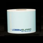 LobbyGuard Visitor Badges - Box of 10 - Blue - Compatible with 450 ...